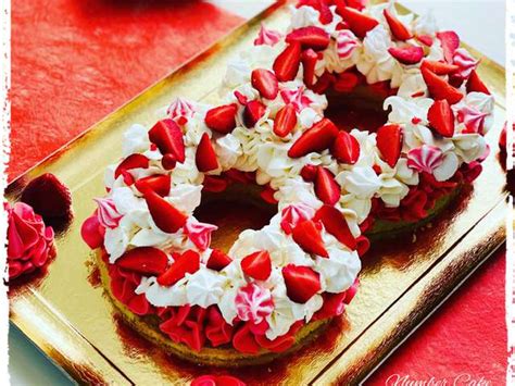 Recettes De Number Cake Et Fraises