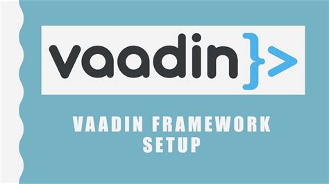 IDE Setup And Deploy With Vaadin Java YouTube