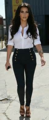Kim Kardashian Body Shape Pear