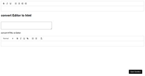 React Quill Editor Codesandbox