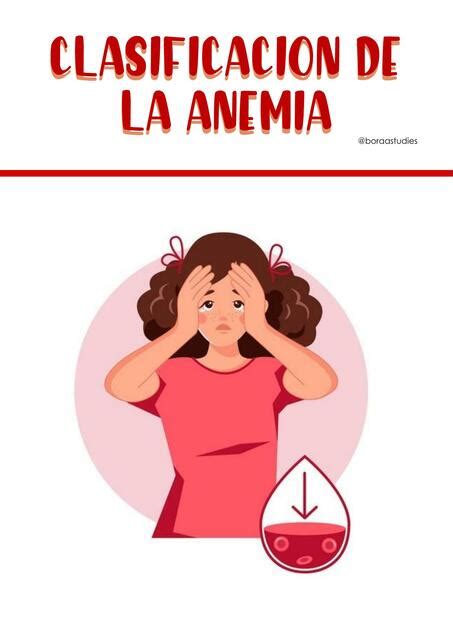 Clasificación de la anemia boraastudies uDocz
