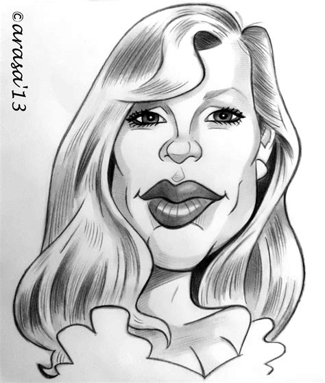 Caricaturas De Famosos Kim Basinger