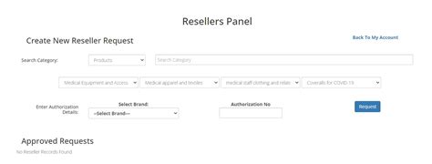 Reseller Panel On GeM Edafter