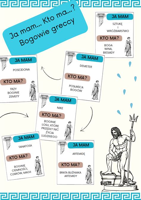 Ja mam kto ma Bogowie greccy mitologia Złoty nauczyciel