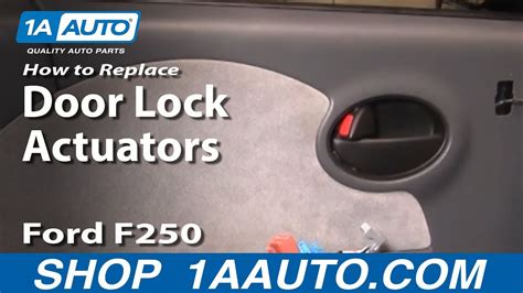 How To Replace Power Door Lock Actuator