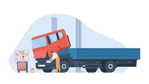 Repair Trucks Clip Art Library