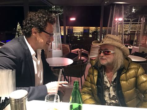 Photo Romain Canot et Michel Polnareff Michel Polnareff fête le 6e