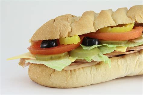 Veggie Guacamole Submarine Sandwich