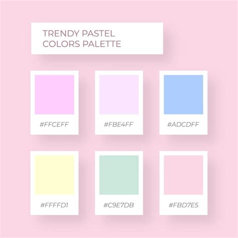 Paleta De Colores De Moda Paleta De Colores Acogedores Minimalismo