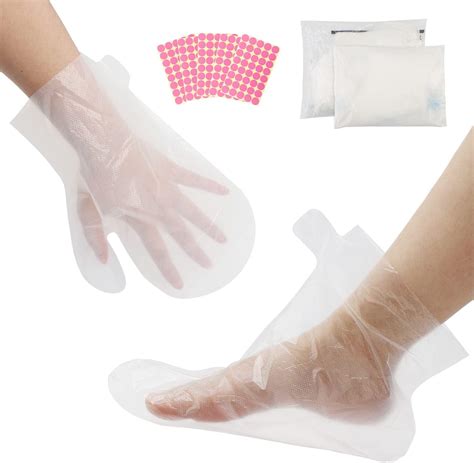 200 Counts Paraffin Wax Liners Larger And Thicker Plastic Hand And