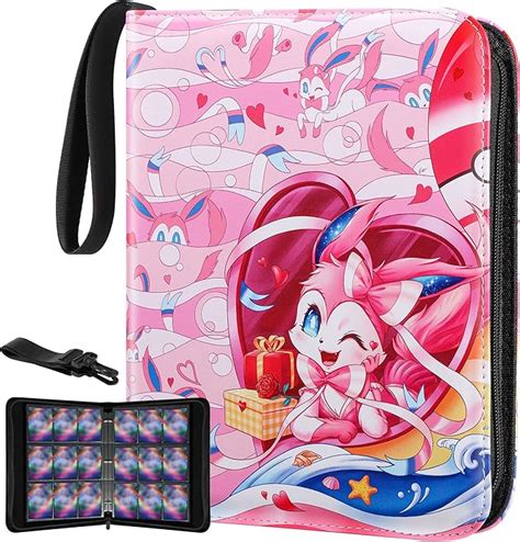 900 Pockets Trading Card Binder For Pokemon Cards 9 Pockets Cards