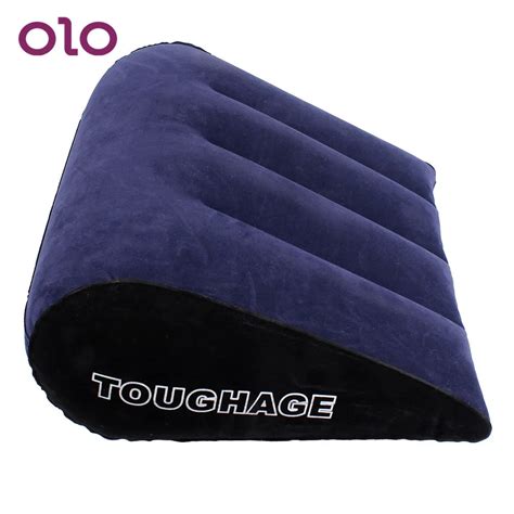 Olo Inflatable Sex Furniture Pillow Cushion Pad Triangle Magic Wedge Pillow Adult Game Sex Toys