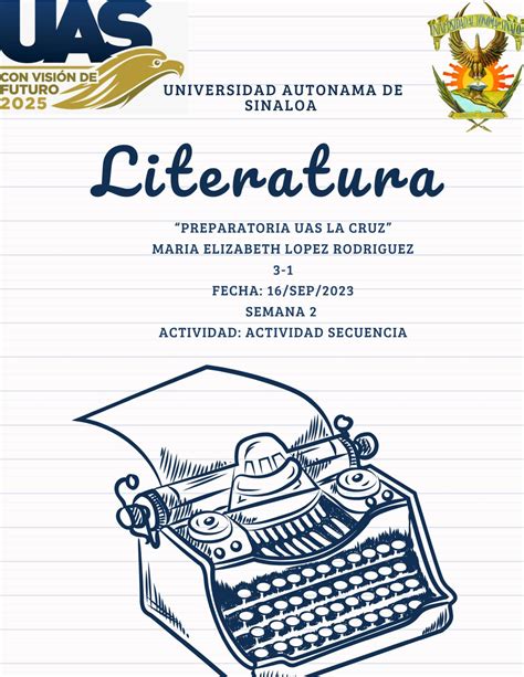 MELR ACT2 Tarea De Literatura Preguntas Semana 3 Lee Los Incisos 1