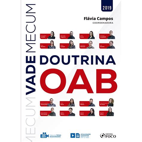 Livro Vade Mecum de doutrina da OAB 1ª edição 2019 no Shoptime