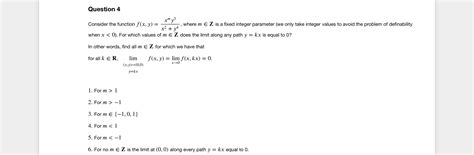 solved question 3 consider the function f x y sin x y