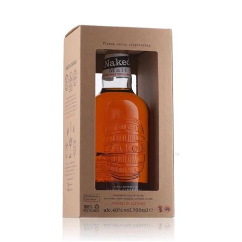 Naked Malt Blended Malt Scotch Whisky 40 Vol 0 7l In Geschenkbox 24 19