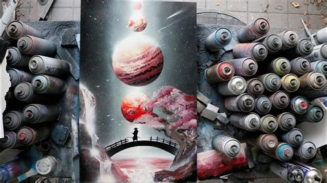 Blood Solar SAMURAI SPRAY PAINT ART By Skech YouTube