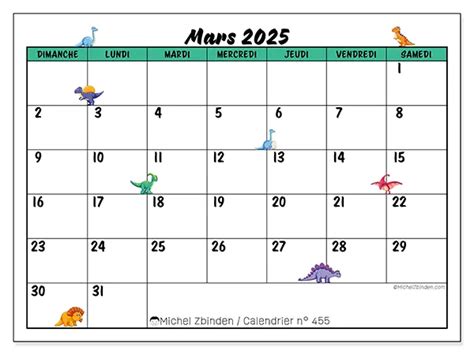 Calendrier N Mars Michel Zbinden Fr