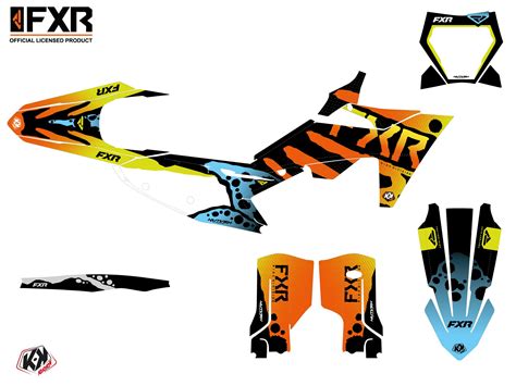 Ktm Dirt Bike Fxr Dart Frog Graphic Kit Kutvek