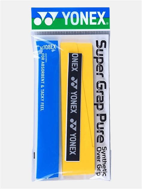Yonex Super Grap Pure Overgrip Ac108ex Grip E Overgrip Tennis