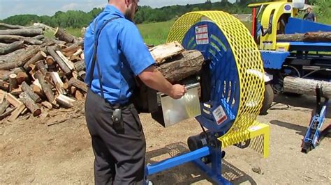 Watch The Dyna Firewood Bundler In Action YouTube