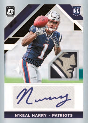 2019 Donruss Optic NFL Football Cards Checklist LOADED With Color