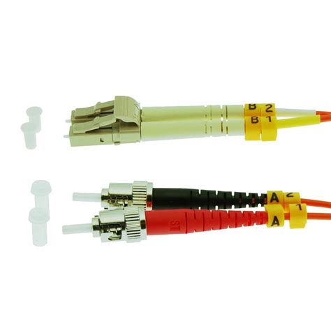 Cable de Fibra Óptica LC ST Duplex Multimodo 62 5 125 OM2 de 5 Mtr