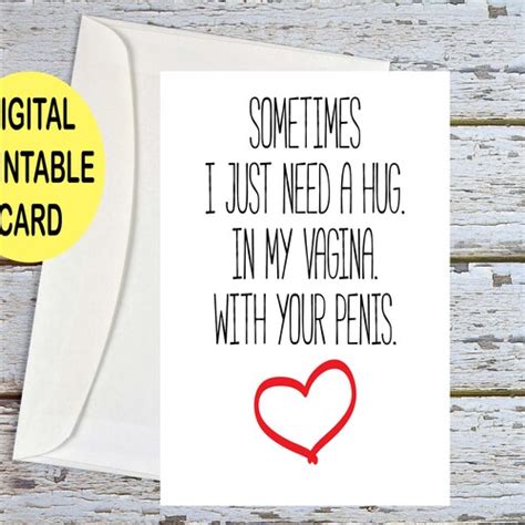 Naughty Birthday Card For Boyfriend Funny Love Cards For Him Etsy
