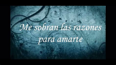 Me Sobran Las Razones Pista David Escarpeta YouTube