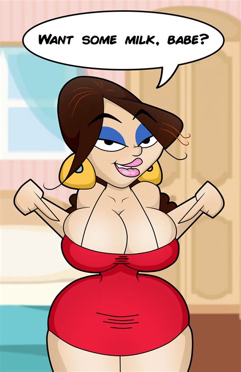 Rule 34 Big Ass Big Breasts Big Butt Earrings Fugget About It Italian Female Red Dress Smiling