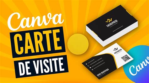 Canva Tutoriel Créer une Carte de Visite Professionnelle à Imprimer