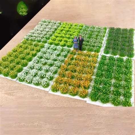 CRÉEZ DE SUPERBES paysages miniatures avec des touffes d herbe auto