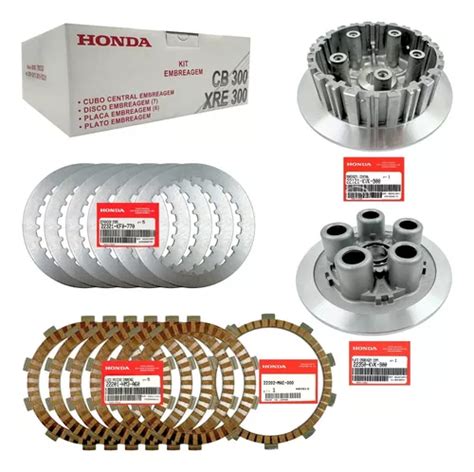 Kit Embreagem Cb Xre 300 Original Honda Parcelamento Sem Juros
