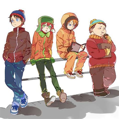 Super Weird South Park Fan Art CCUK South Park Anime South Park