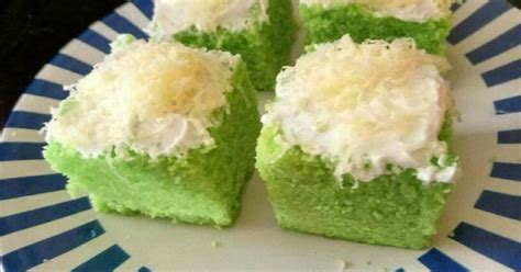 Resep Bolu Pandan Keju Sederhana No Mixer No Mentega Oleh Marissca