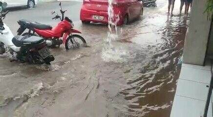 Chuva Alaga Ruas De Cidades Do Serid E Mato Grande Do Rn Veja V Deos