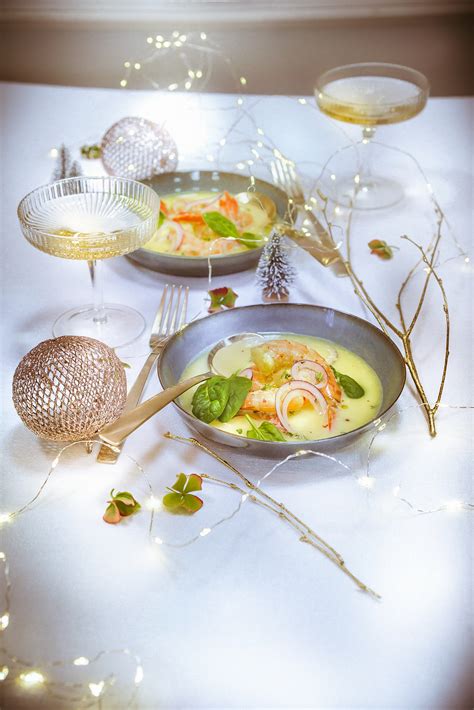 Langoustines au sabayon de champagne All Clad vente à domicile