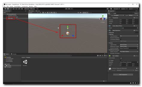 【unity3d】游戏物体操作 ① 场景简介 添加游戏物体 操作游戏物体 选中游戏物体 场景显示效果缩放 重命名游戏物体 复制游戏物体 删除游戏物体 移动