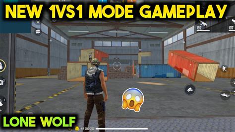 New 1VS1 Lone Wolf Mode Gameplay Free Fire New Lone Wolf Mode For 1V1