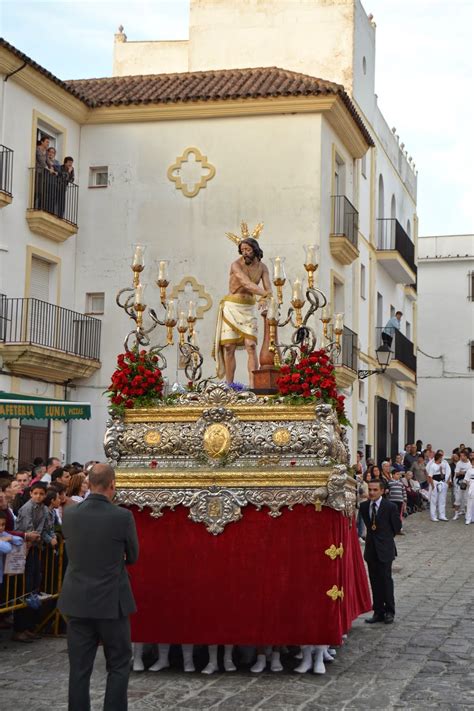 Alcalá de los Gazules PROCESIÓN DE JESÚS ATADO A LA COLUMNA Y MARÍA
