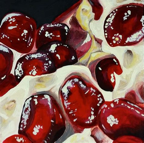 Fruit Paintings Angela Faustina Fruit Painting Pomegranate Art