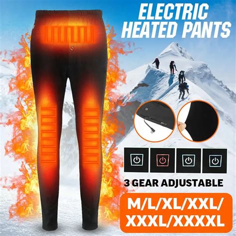 Pantalones Con Calefacci N El Ctrica Para Hombre Y Mujer Mallas C Lidas