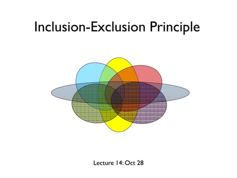 ppt inclusion exclusion principle powerpoint presentation free download id 5373823