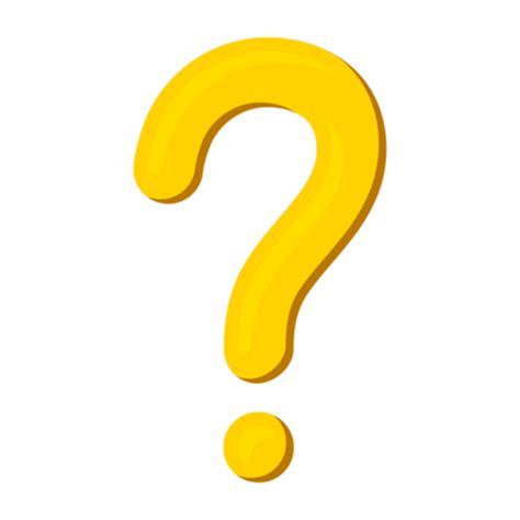 Free Yellow Question Symbol Mark Icon Png Citypng