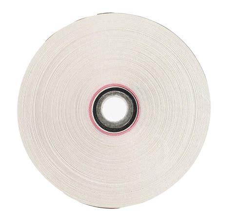 White Plain Thermal Paper Roll 79mmx80meter For Textile Industry GSM