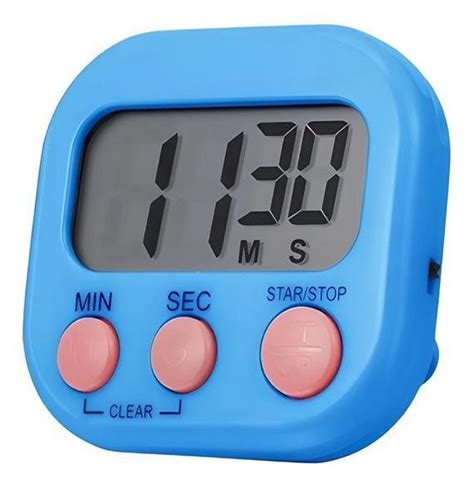 Timer Digital Temporizador Cronometro De Cozinha Im Madeiramadeira