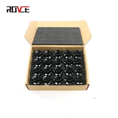 ROVCE 21mm Car Wheel Nut Caps Protection Anti Rust Tire Screw Caps Nut