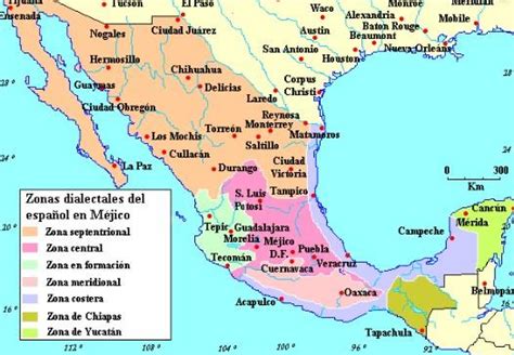 Dialectos de México RESUMEN MAPAS