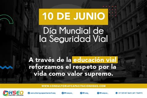 Qué es el día mundial de la seguridad vial Consultoría y