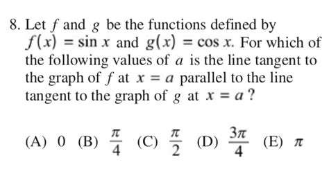 solved 8 let f and g be the functions defined by f x